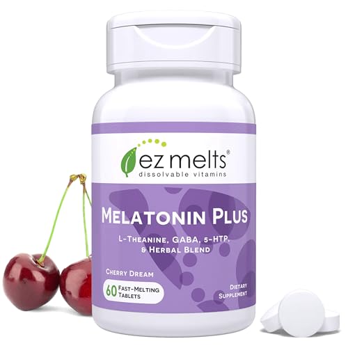 EZ Melts melatonin sleep aid tablets