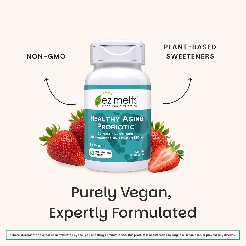 EZ Melts probiotic for gut balance