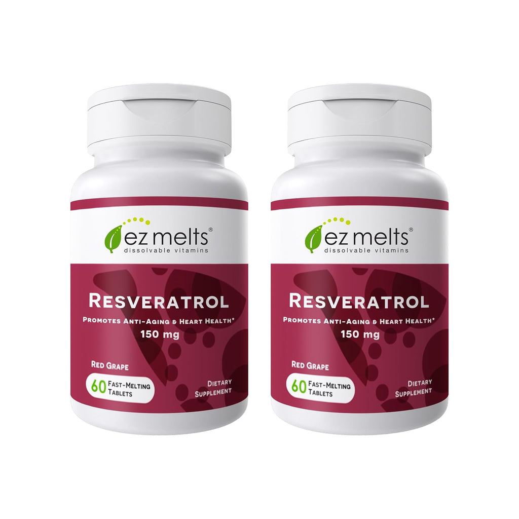 EZ Melts Resveratrol antioxidant support