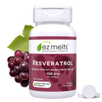 EZ Melts Resveratrol antioxidant tablets