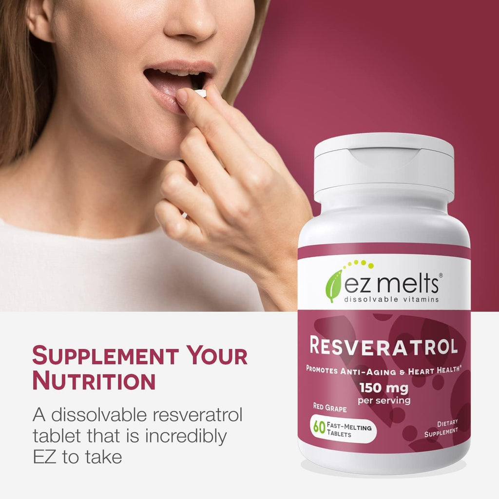 EZ Melts Resveratrol for daily energy