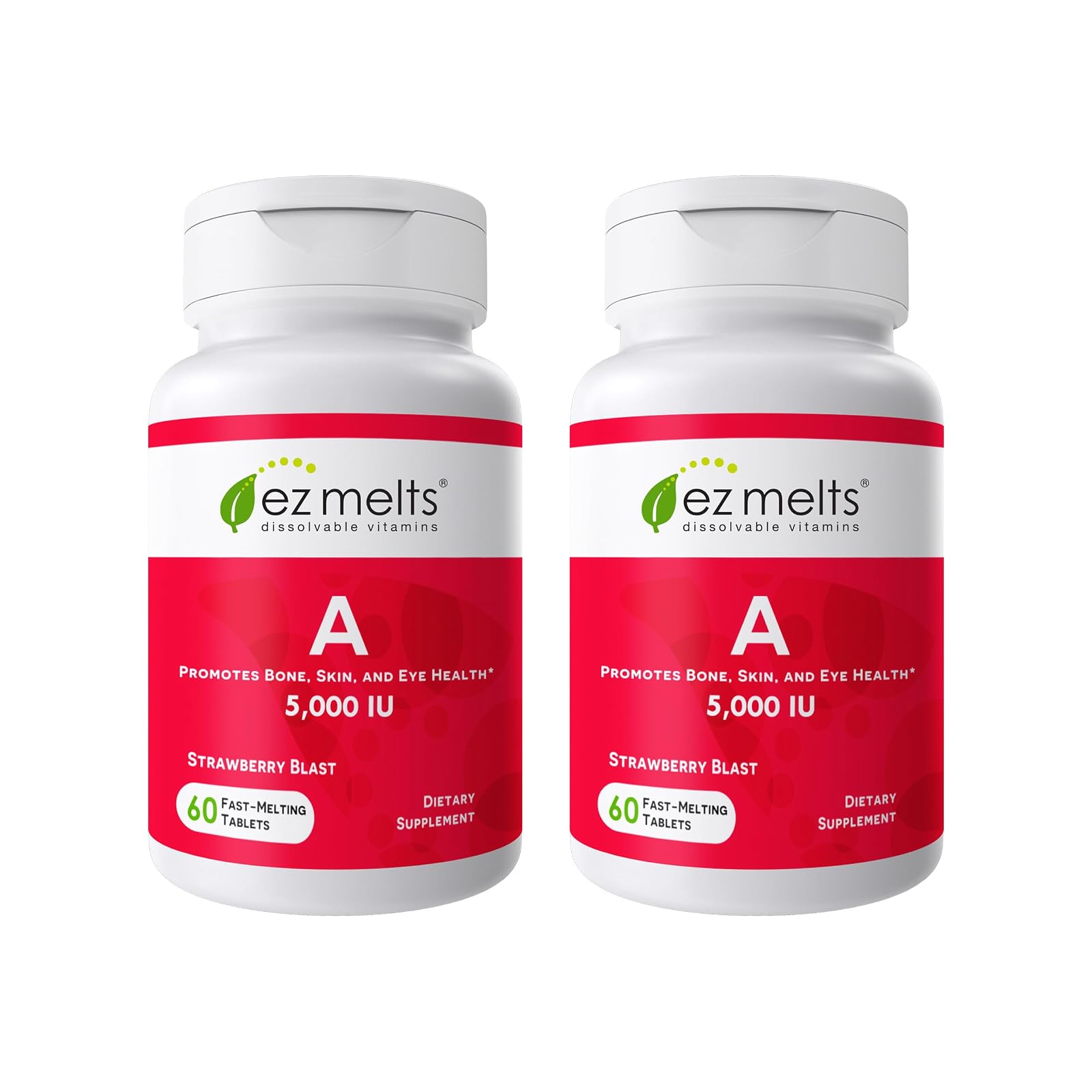 EZ Melts Vitamin A 5000 IU tablets