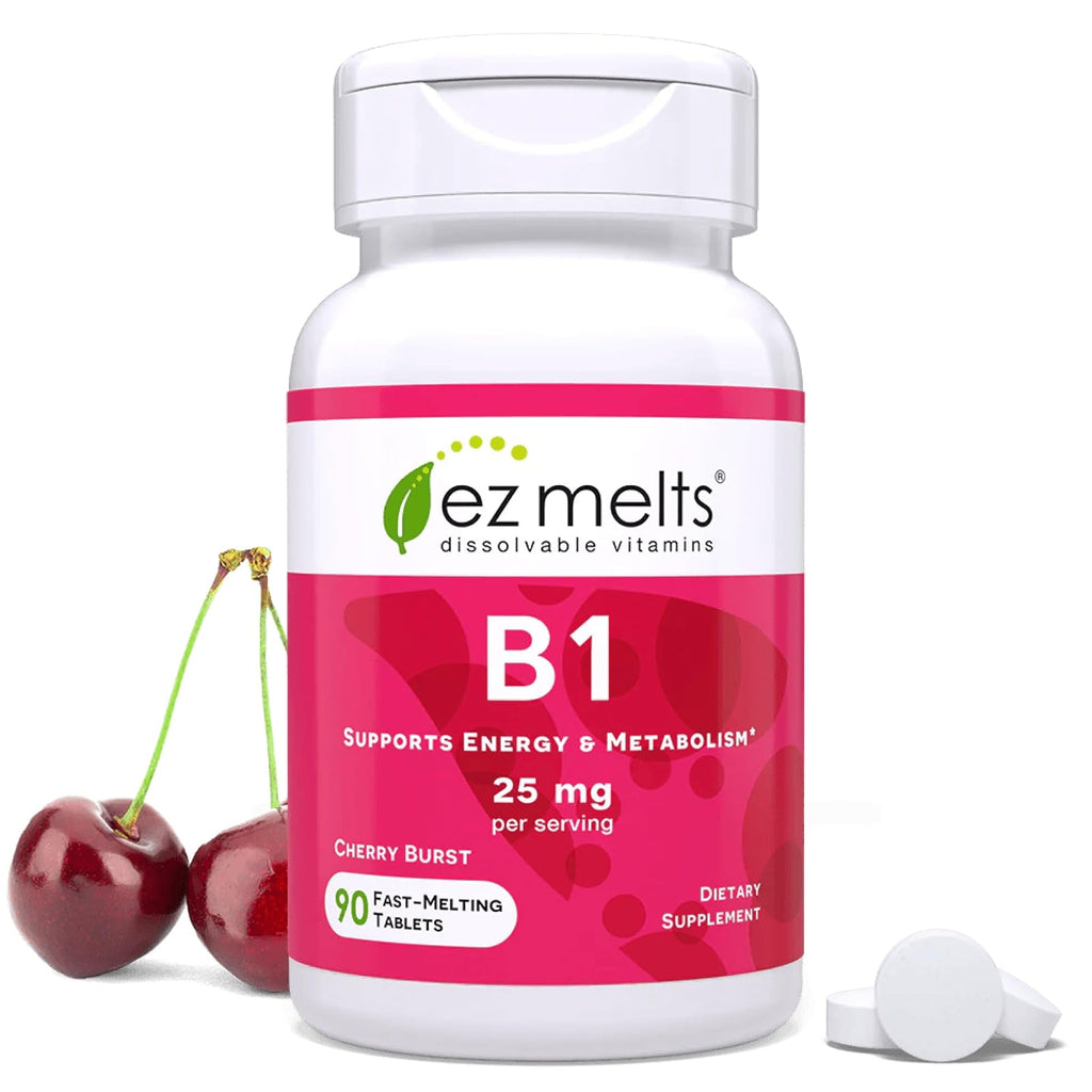 EZ Melts Vitamin B1 dissolvable tablets