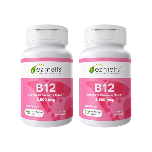 EZ Melts vitamin B12 tablets