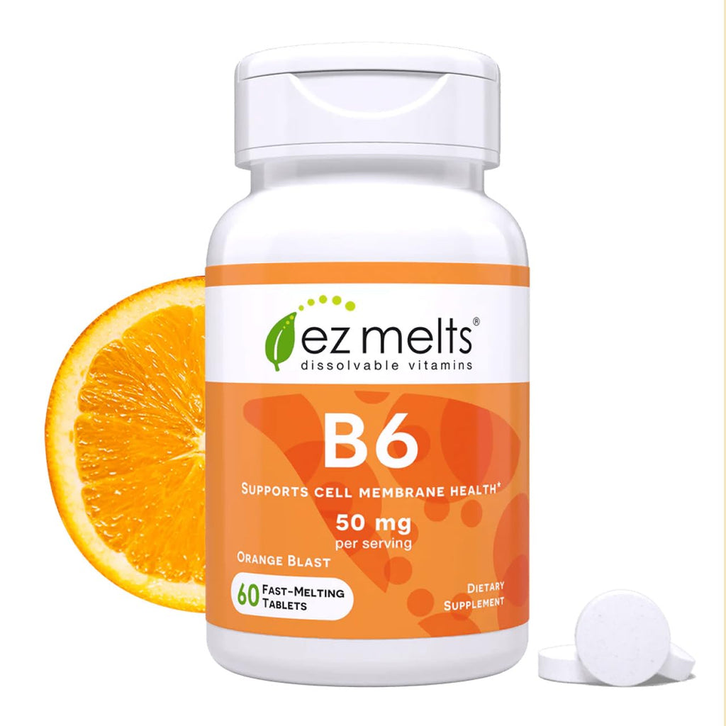 EZ Melts Vitamin B6 tablets