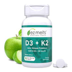 EZ Melts vitamin D3 K2 tablets