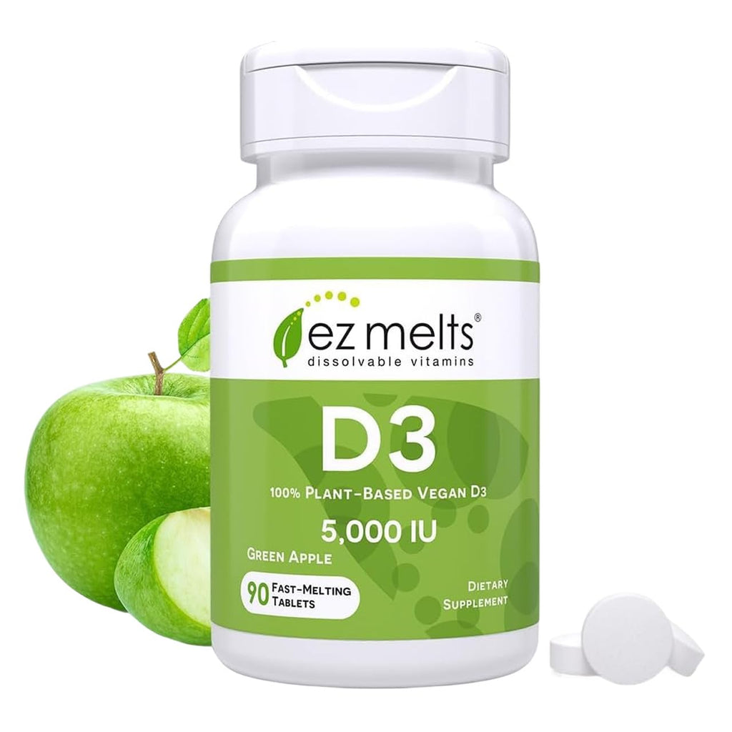 EZ Melts Vitamin D3 tablets