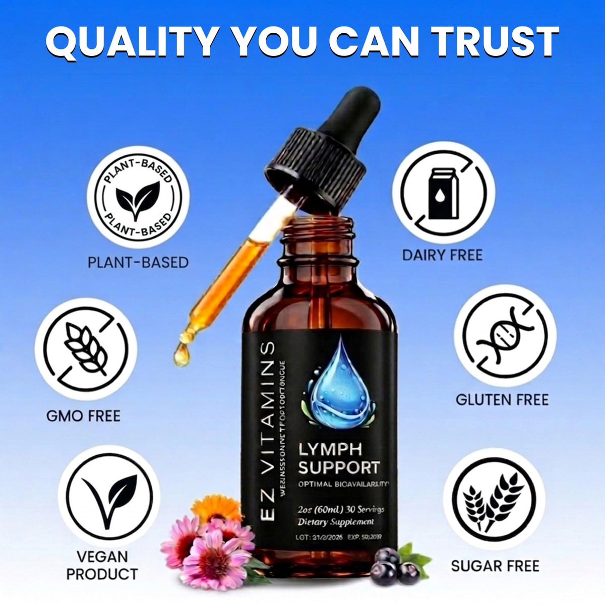 EZ VITAMINS echinacea drops
