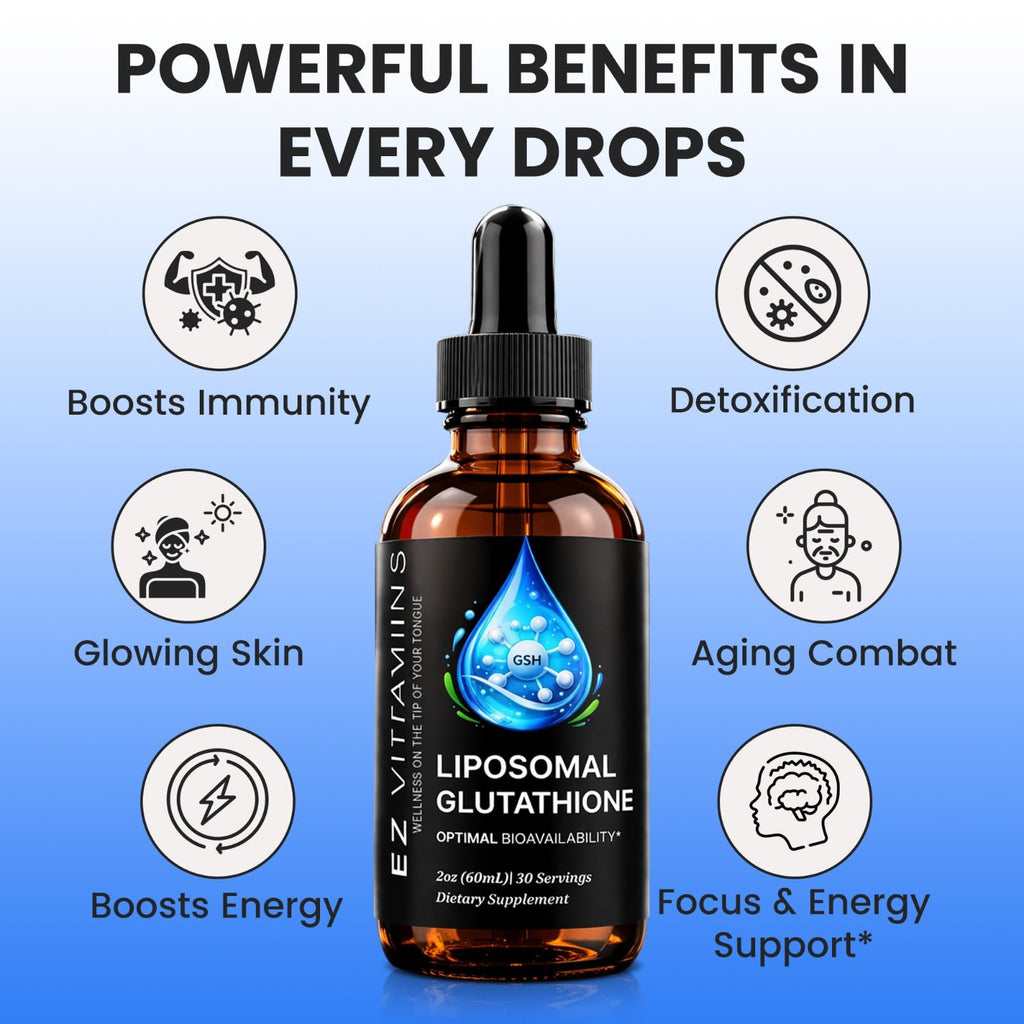 EZ VITAMINS glutathione health benefits