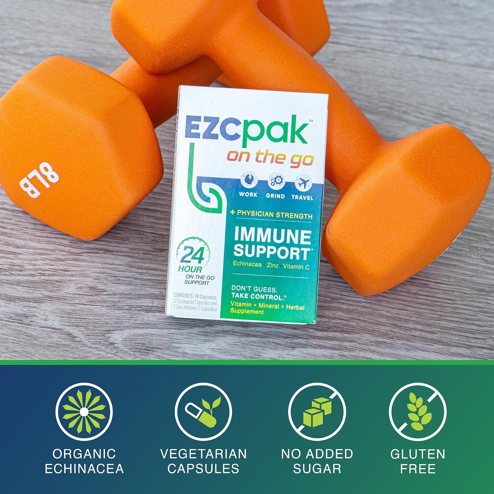 EZC Pak echinacea for cold relief