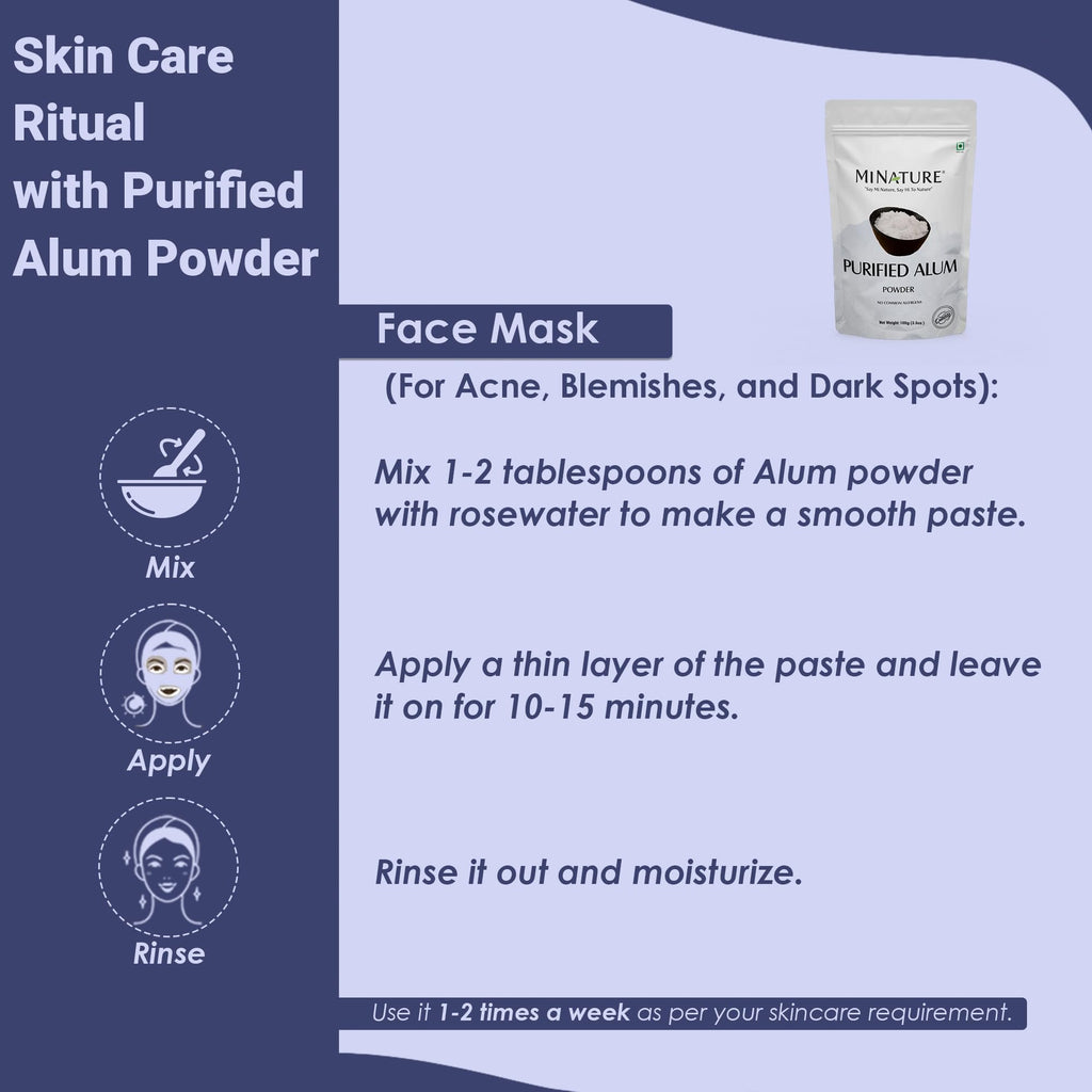 Face mask for oily skin control
