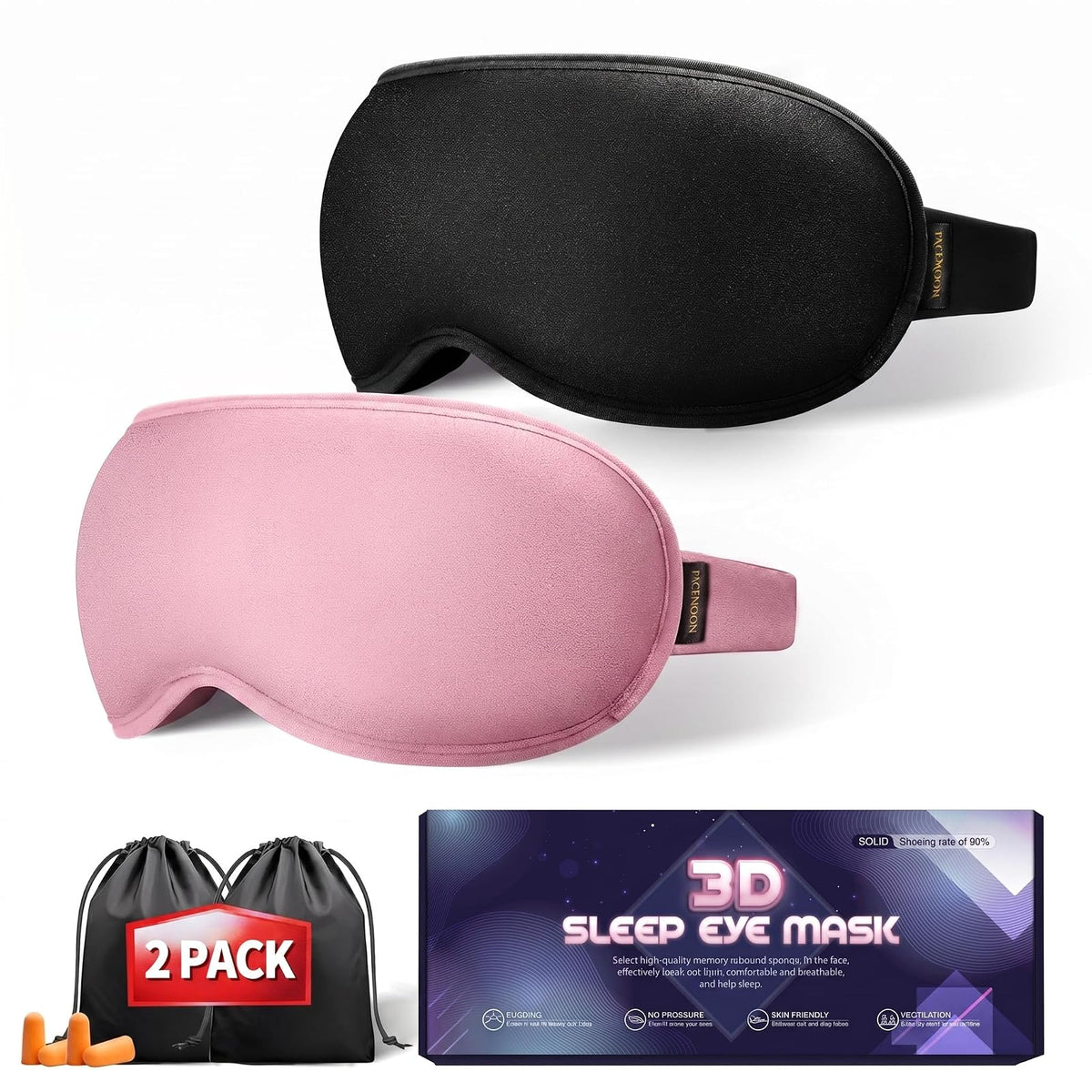 Facemoon weighted eye mask for kids