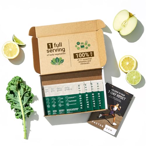 FACTOR FORM Daily Greens powder packets