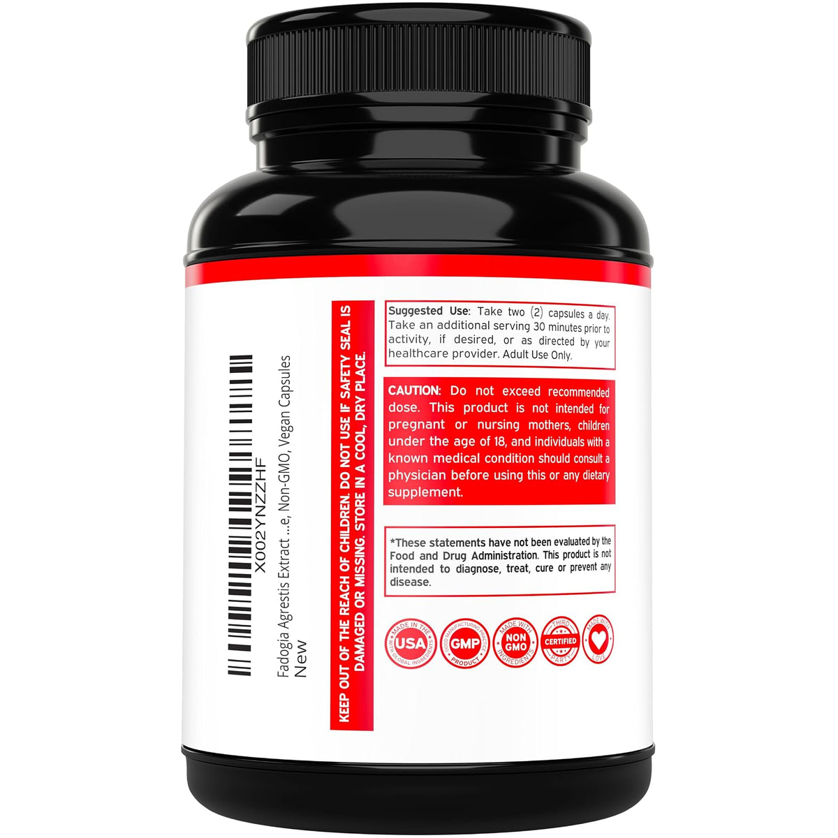 Fadogia 600 mg for energy