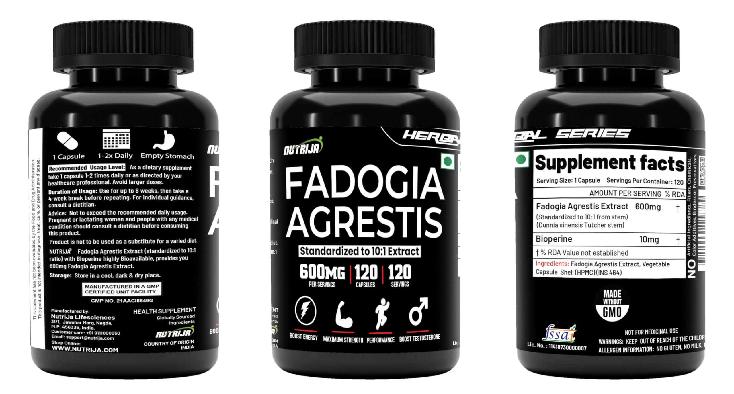 Fadogia Agrestis energy support