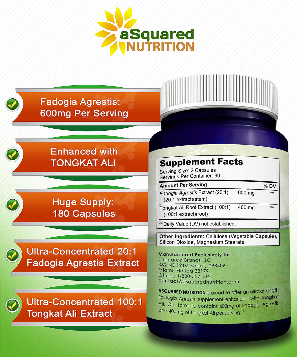 Fadogia Agrestis for enhanced performance