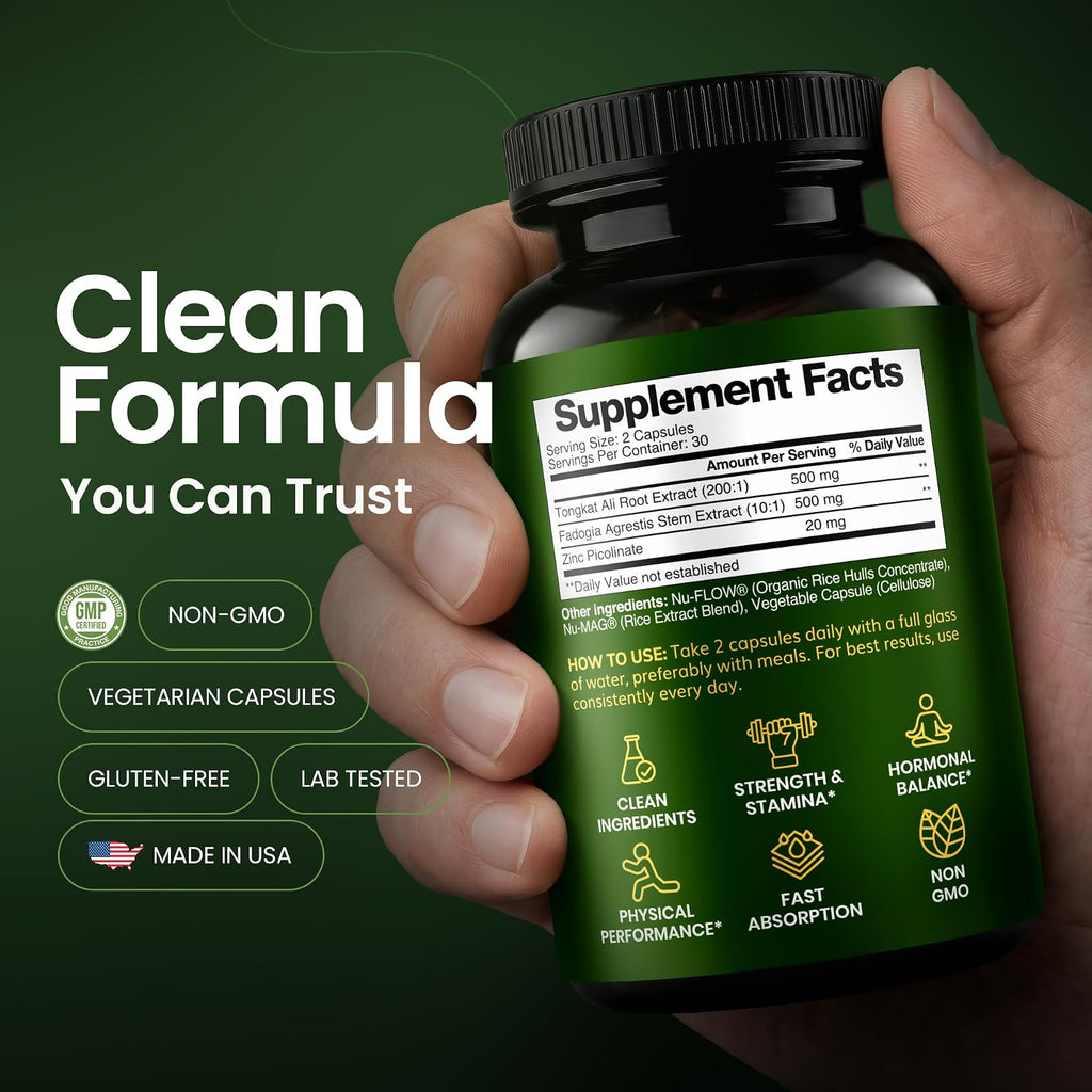Fadogia Agrestis for enhanced physical performance