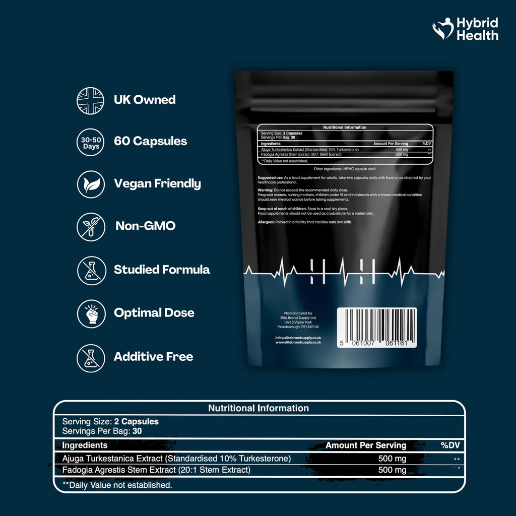 Fadogia Agrestis for improved performance