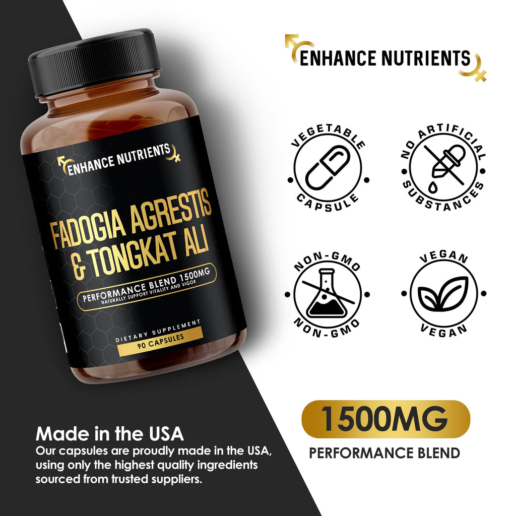 Fadogia and Tongkat for overall wellness