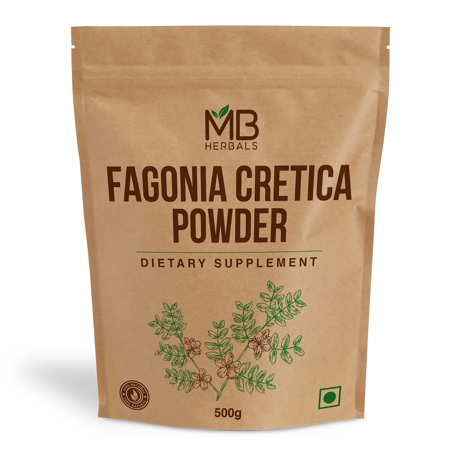 Fagonia Cretica Powder for herbal wellness