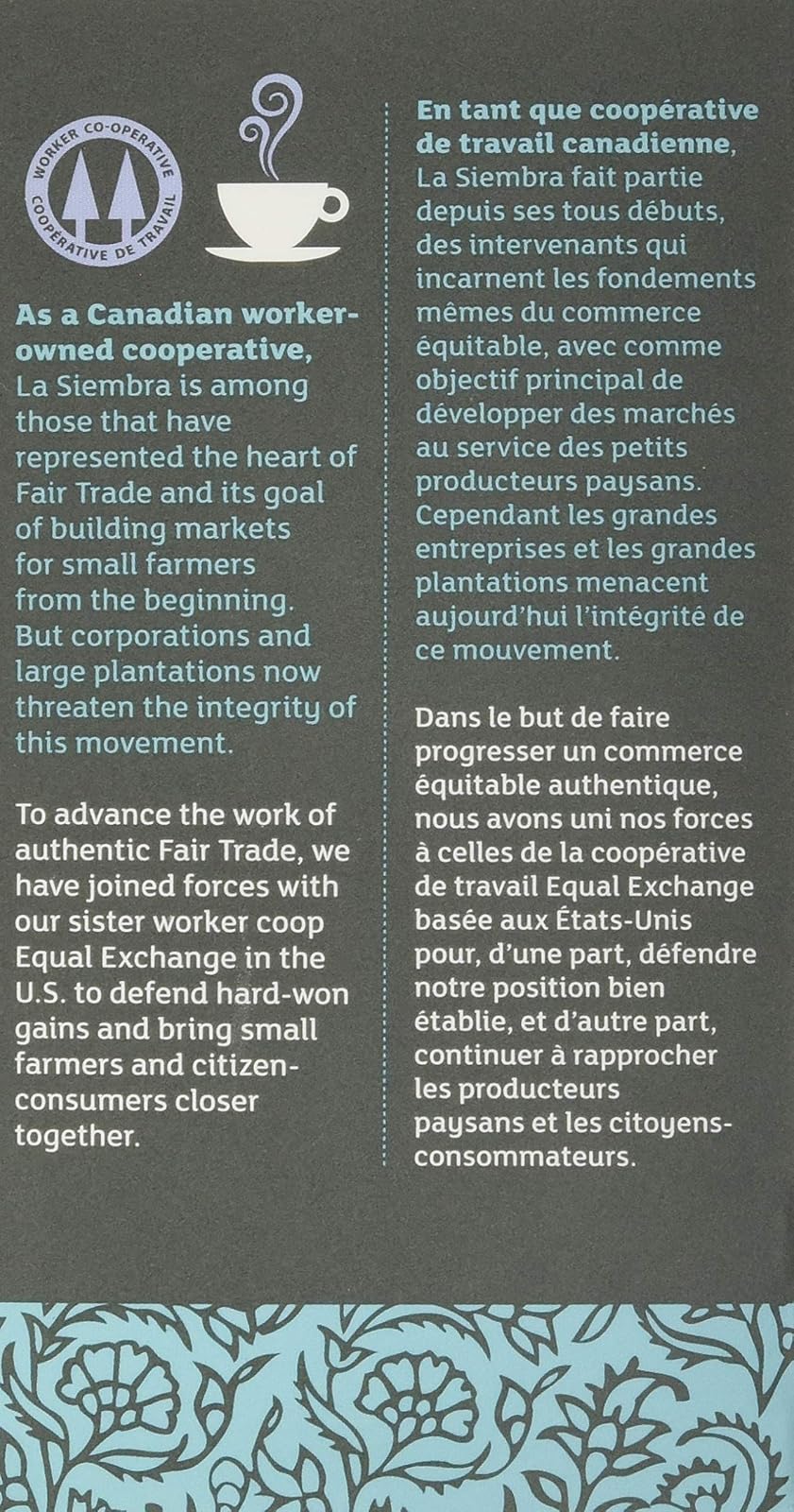 fair trade organic Earl Grey tea