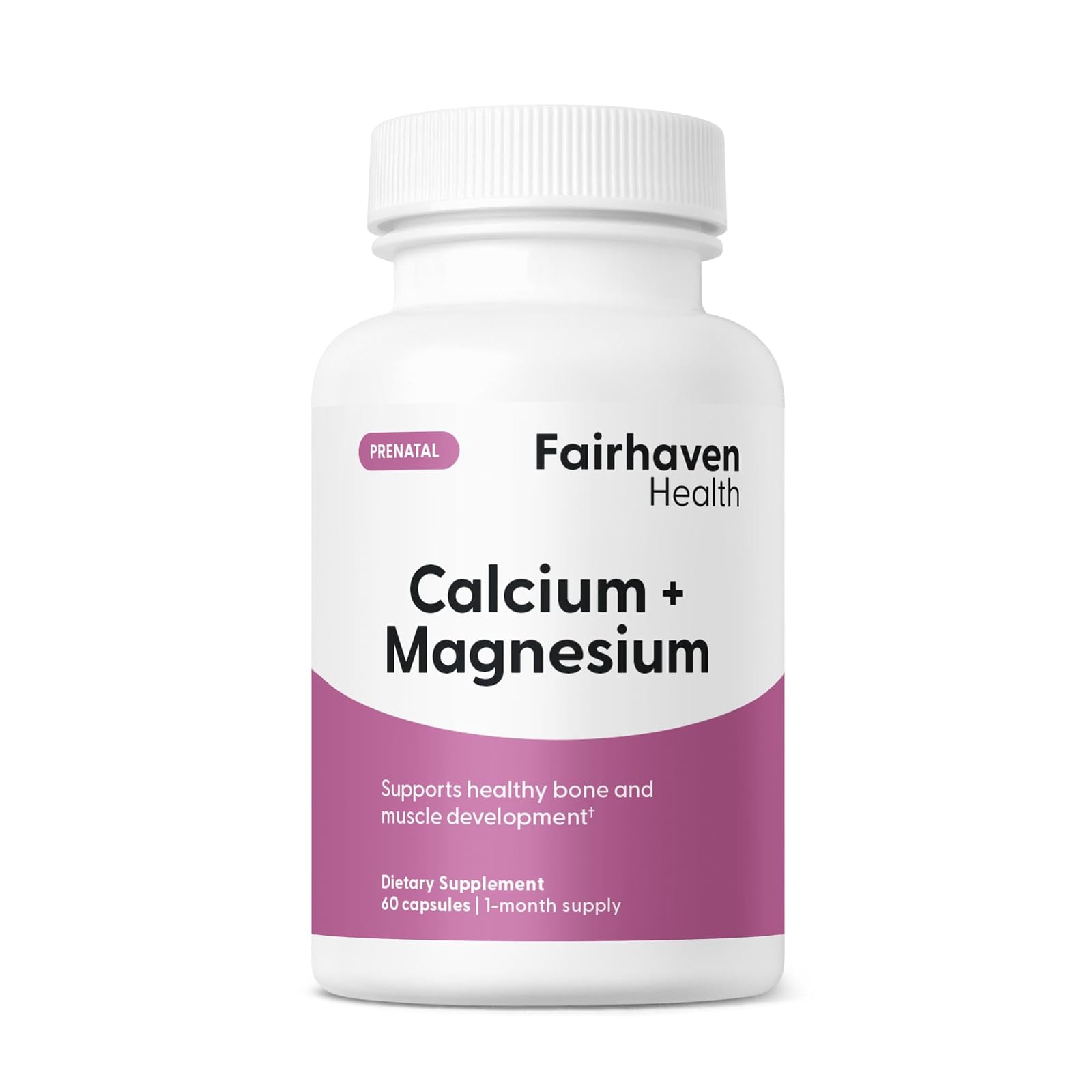 Fairhaven Health calcium supplement capsules