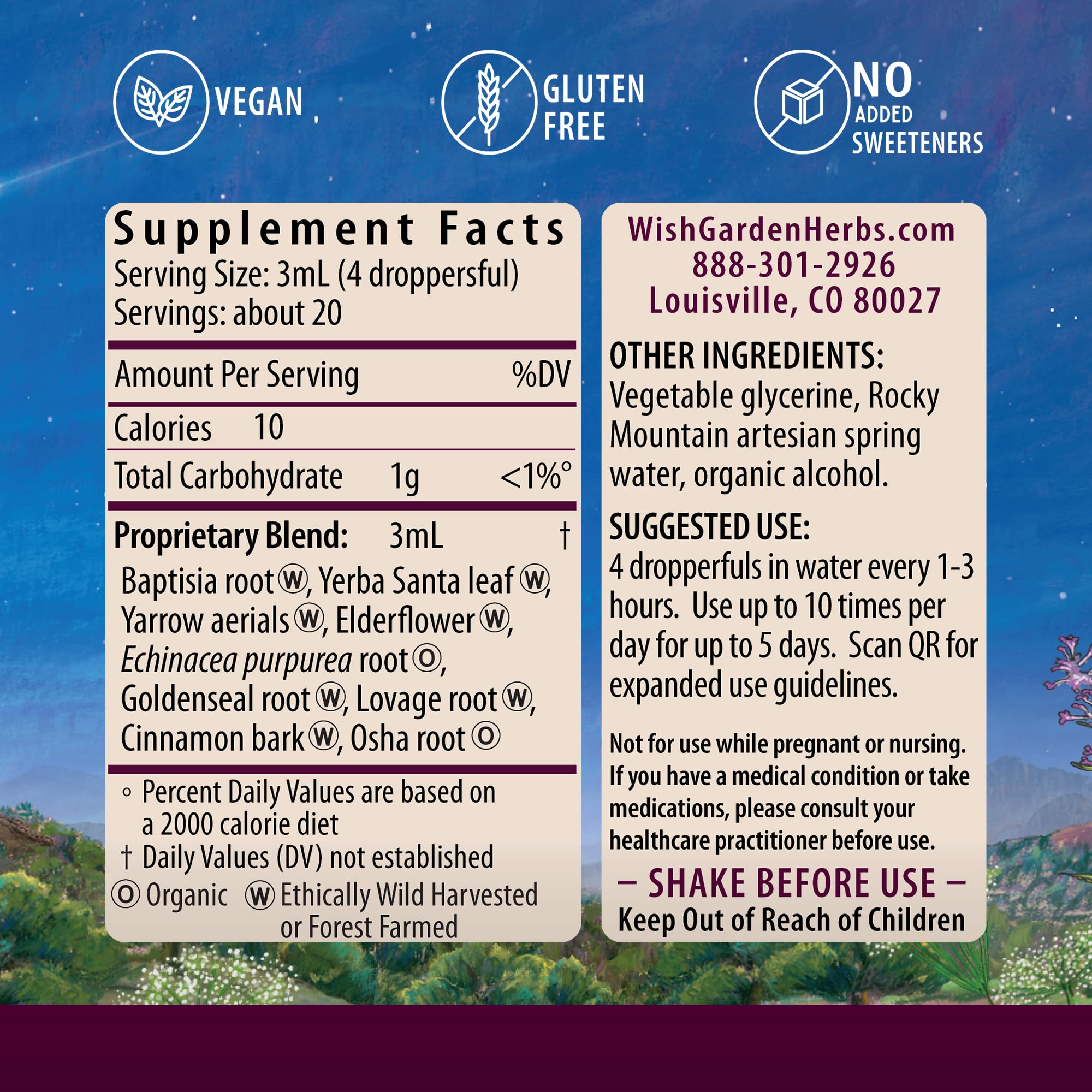 FairWild certified echinacea tincture