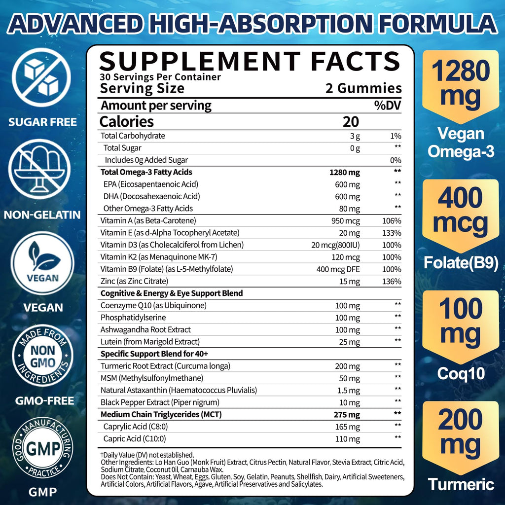 Fajeckma omega gummies for daily wellness
