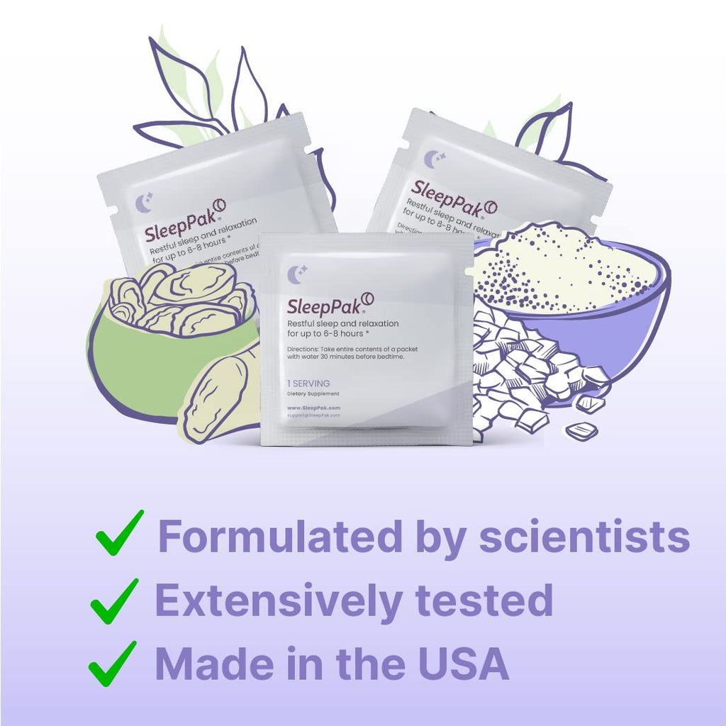 fall asleep faster with vitamins