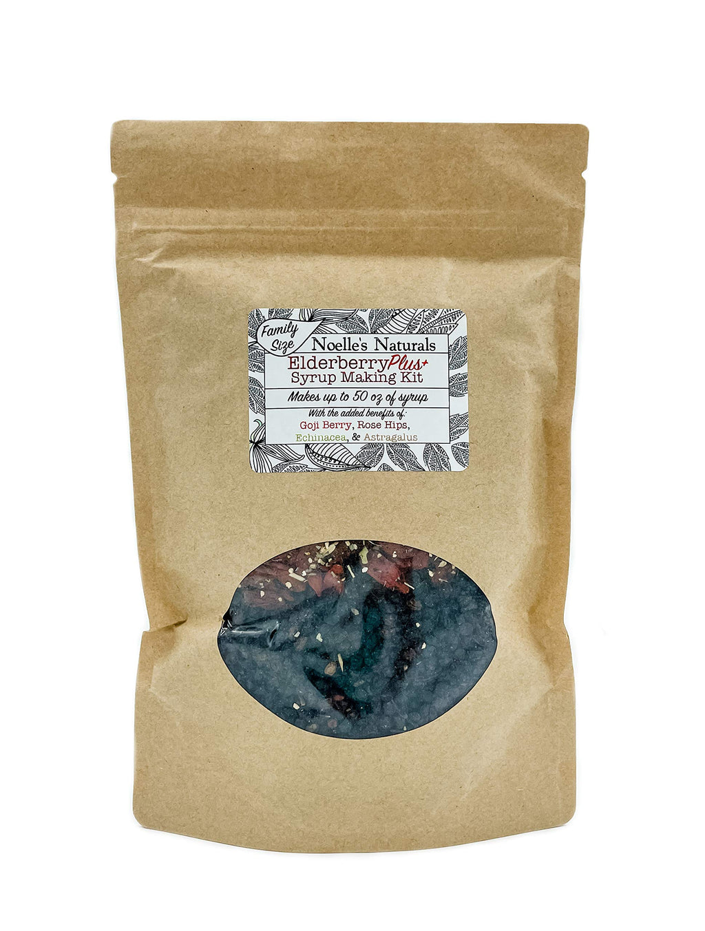 family size elderberry syrup kit