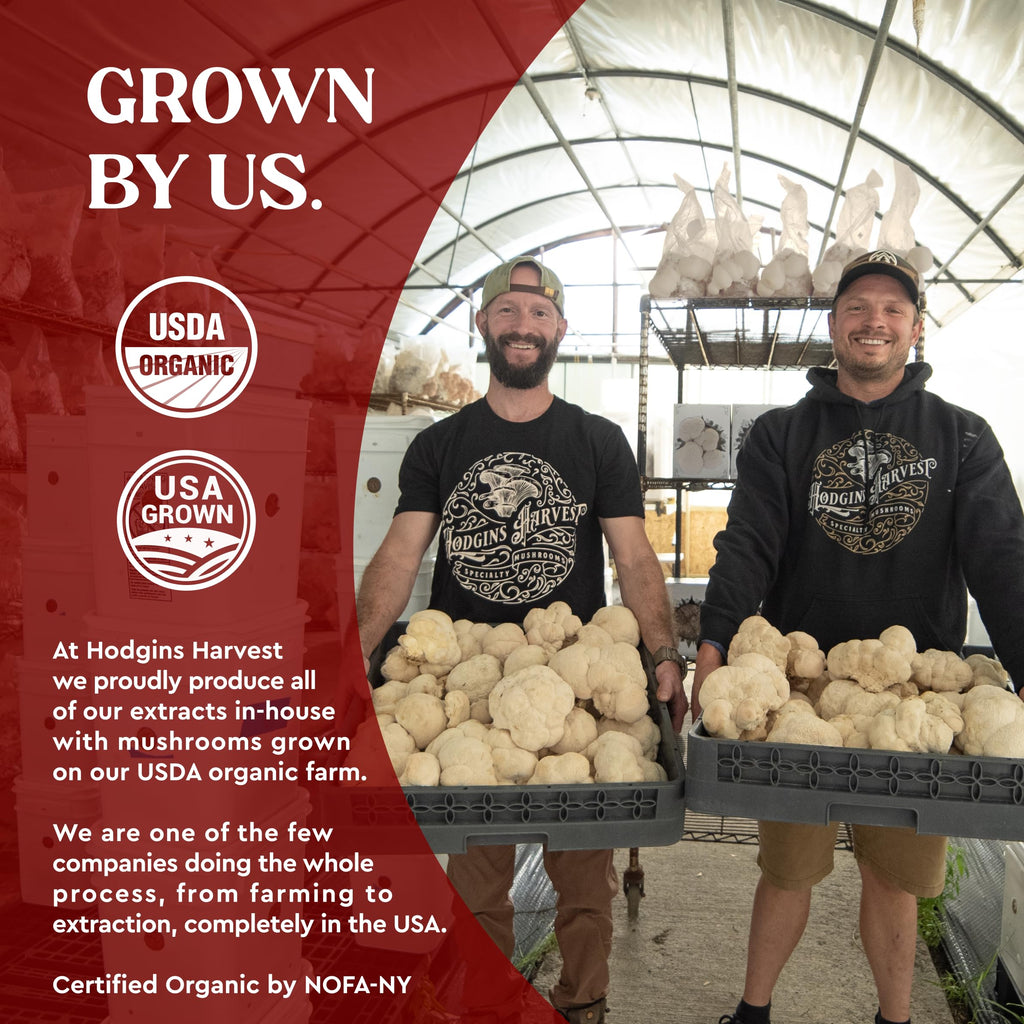 farm-grown mushrooms for health