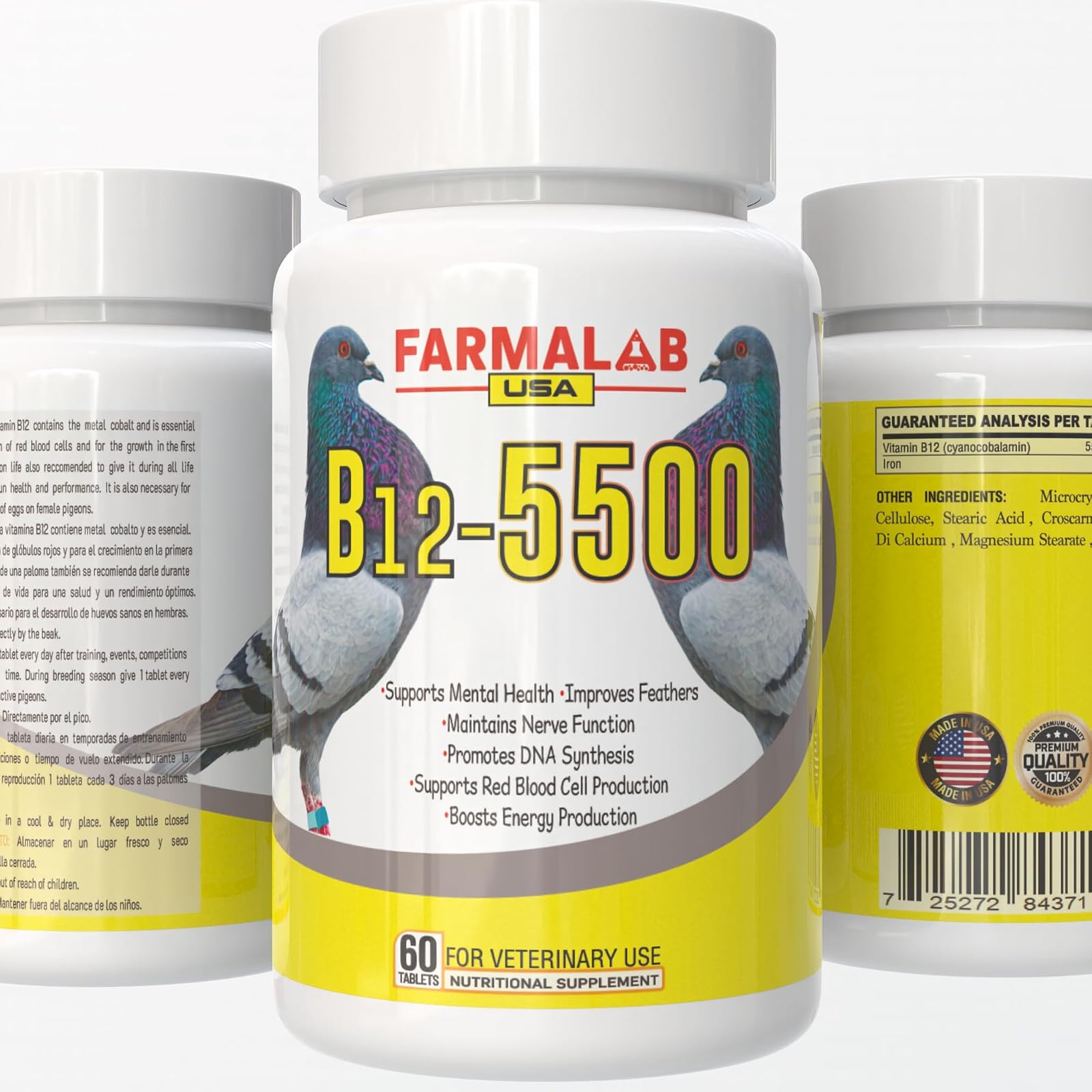 Farmalab B12-5500 vitamin supplement