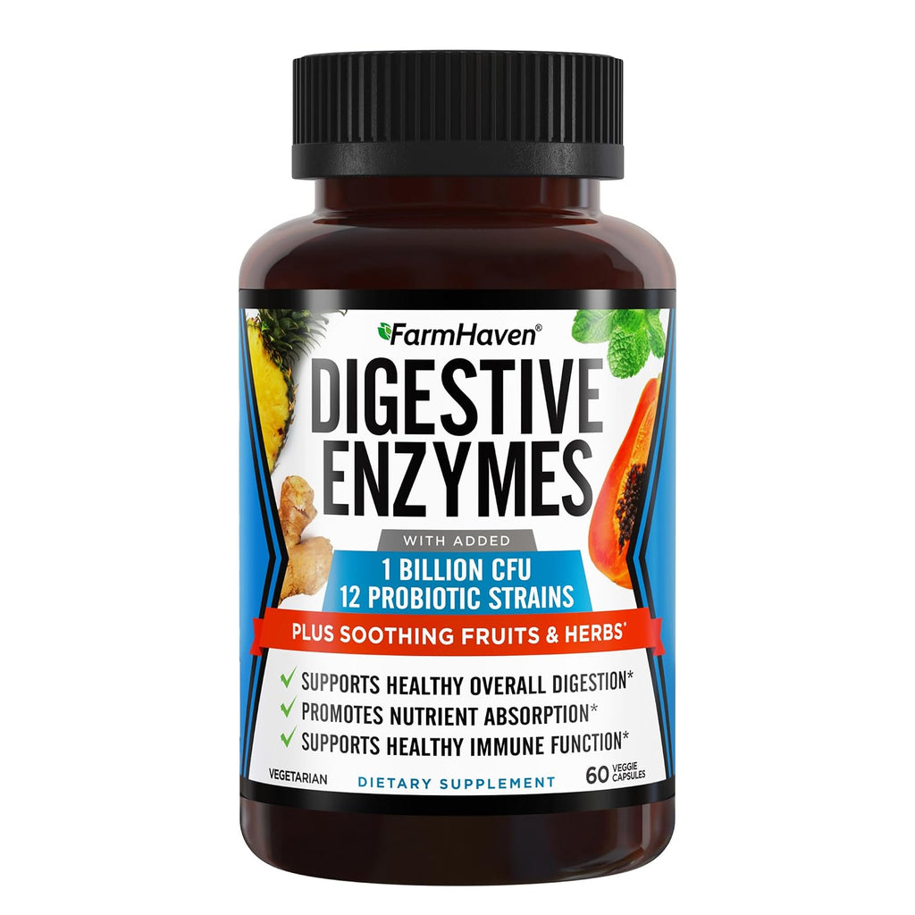 FarmHaven digestive enzymes for gut health