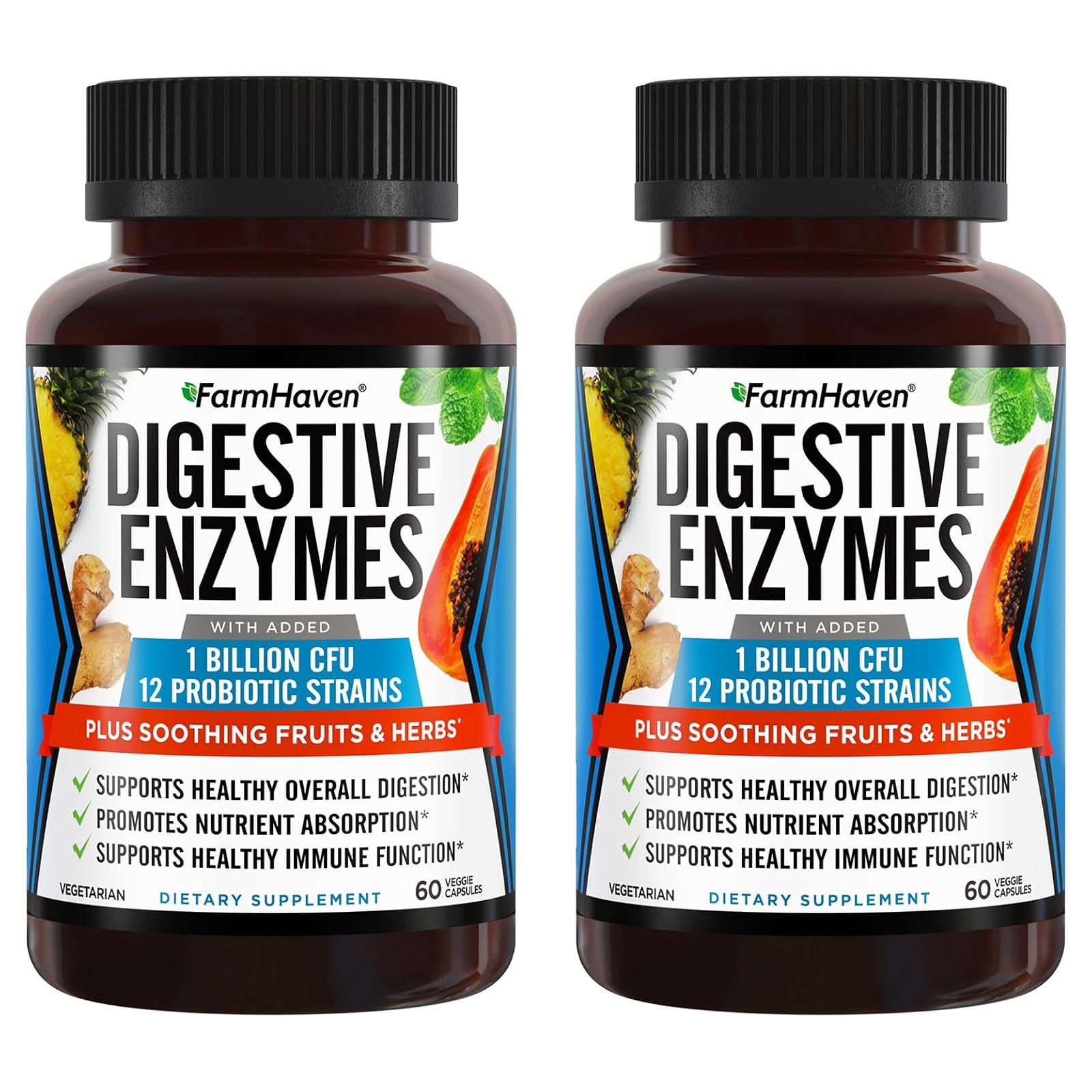 FarmHaven digestive enzymes for gut health