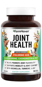 FarmHaven glucosamine joint support capsules
