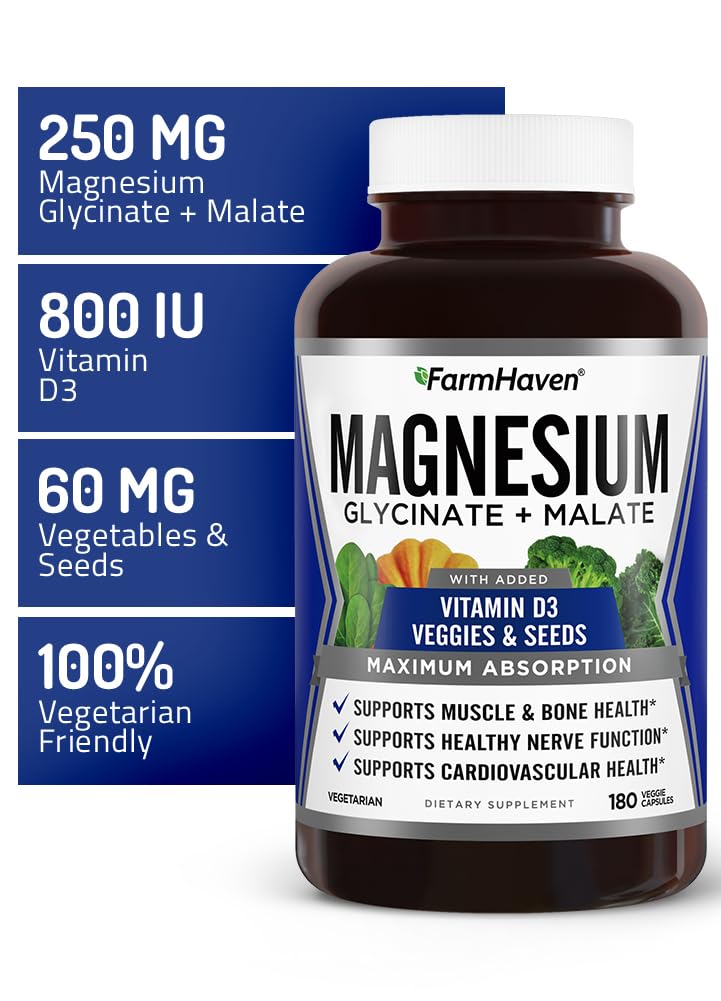 FarmHaven magnesium citrate for muscle health