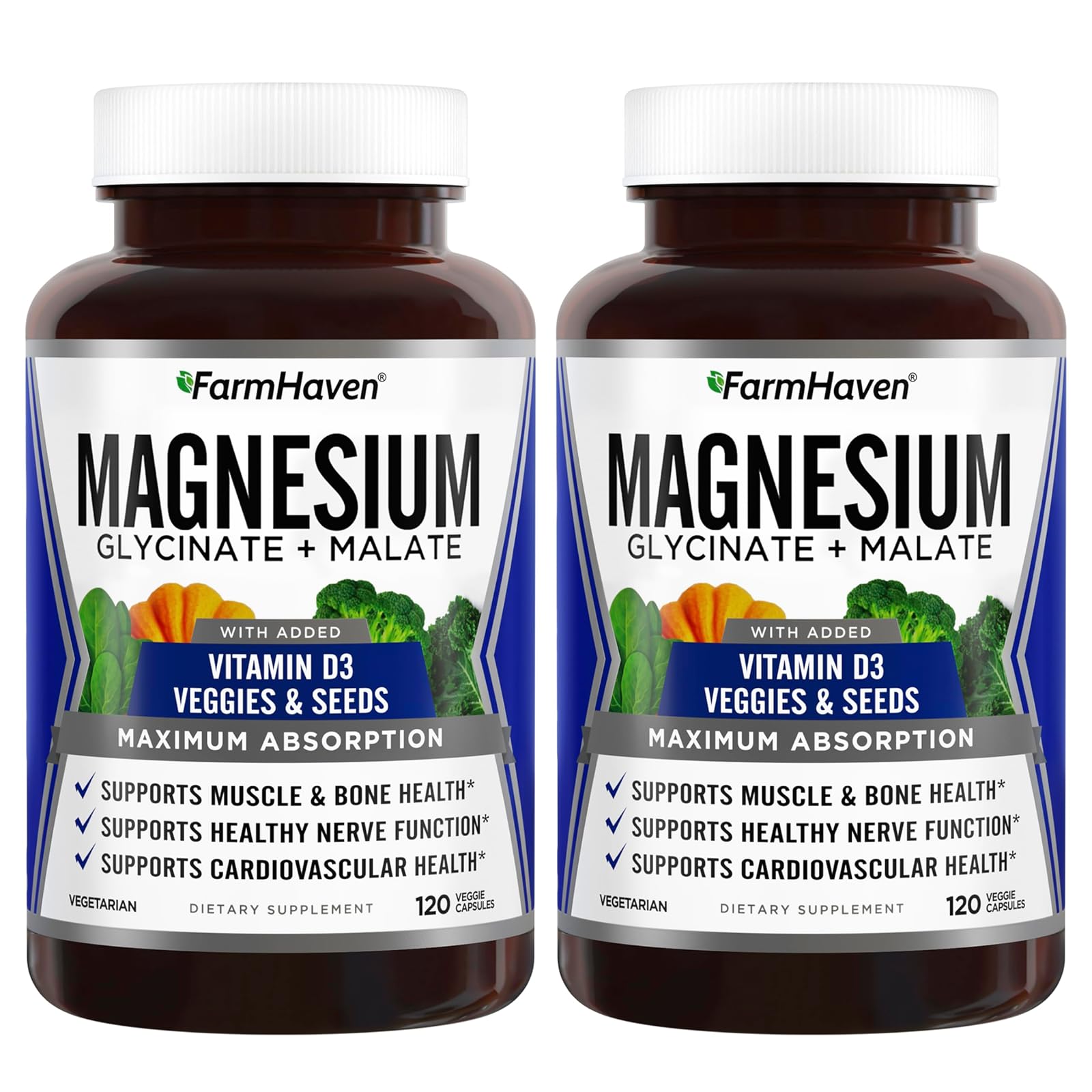 FarmHaven magnesium glycinate capsules