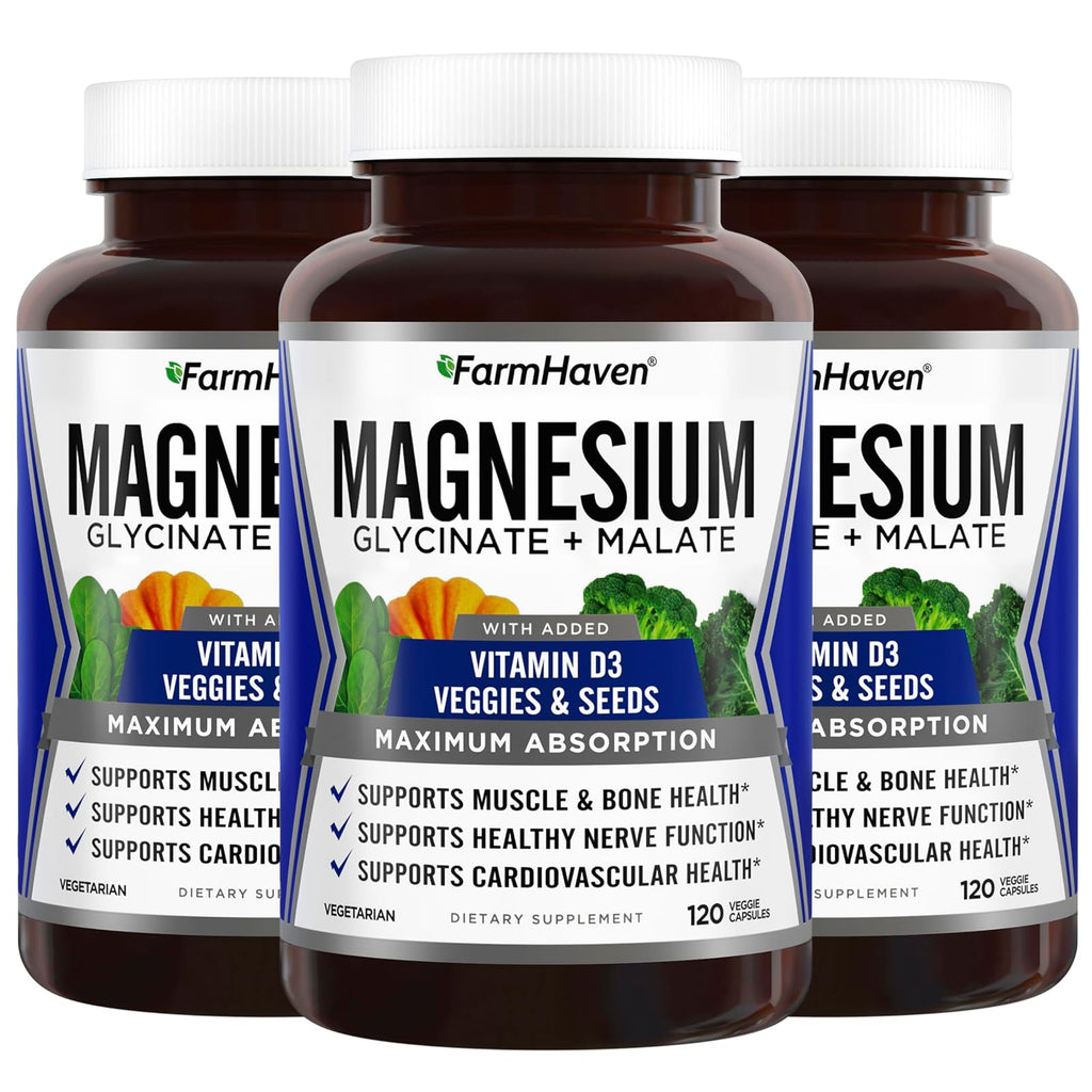 FarmHaven magnesium glycinate capsules