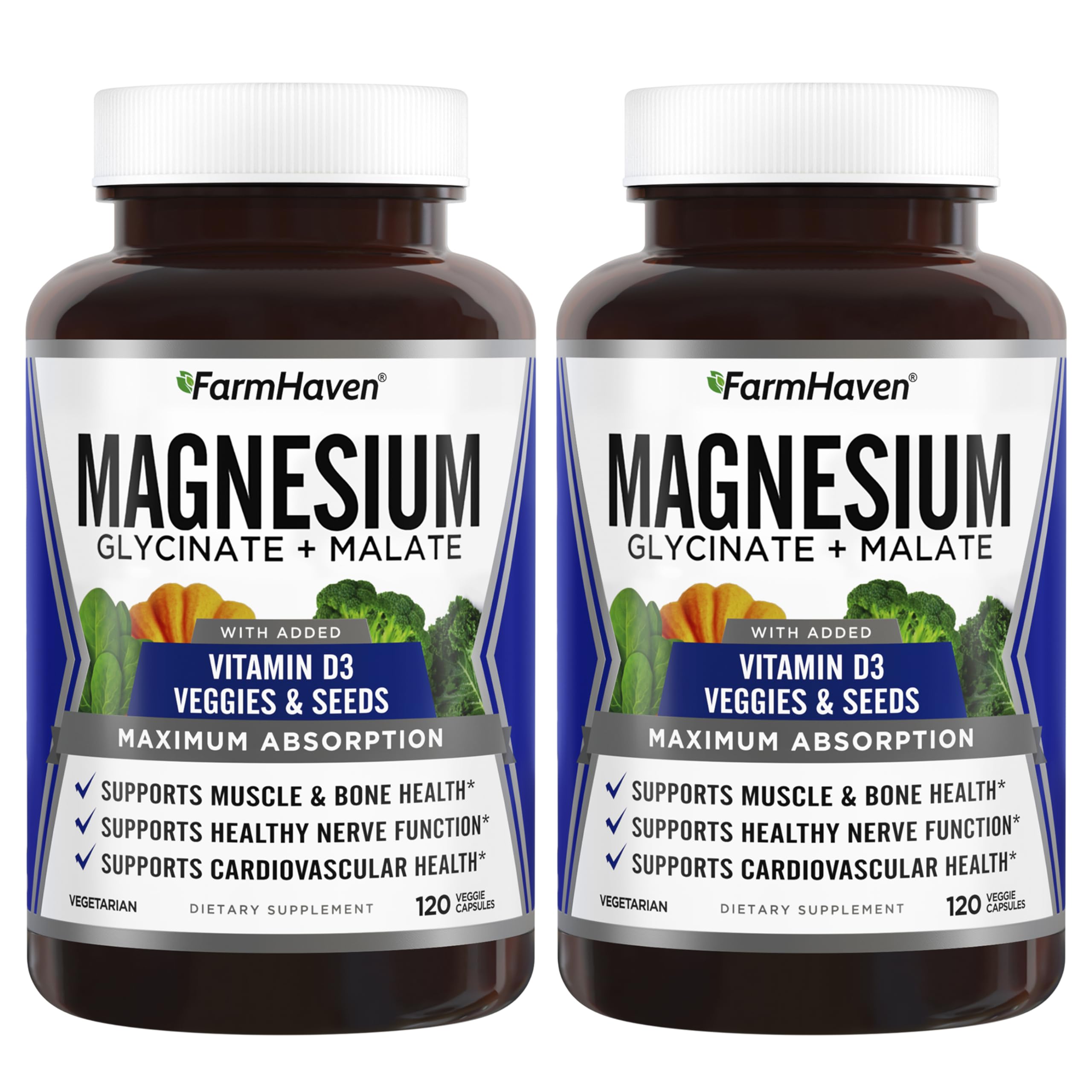 FarmHaven magnesium glycinate for muscle support