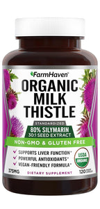 FarmHaven milk thistle vegan capsules