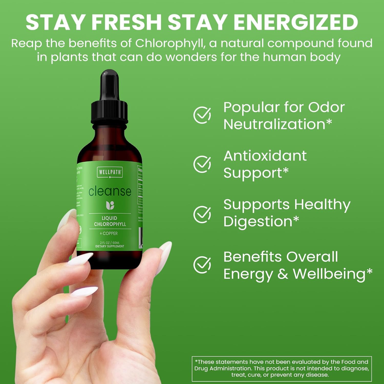 fast absorbing chlorophyll drops