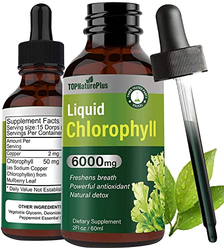 fast absorbing chlorophyll liquid drops