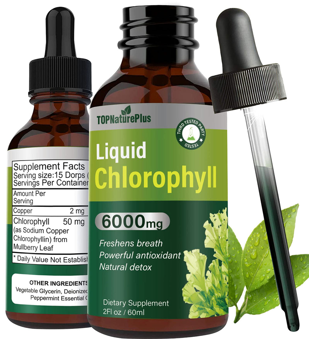 fast absorbing chlorophyll liquid drops