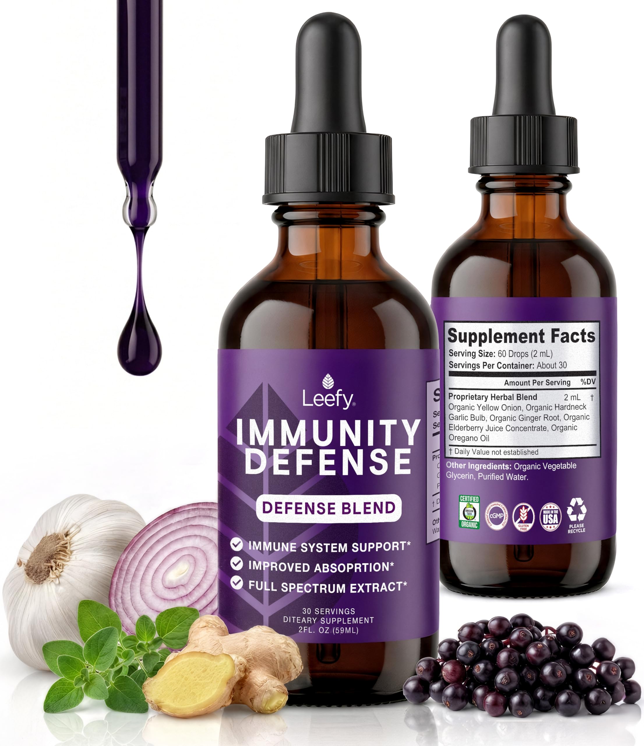 fast-absorbing herbal immunity tincture