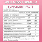 Fast-absorbing liquid biotin formula