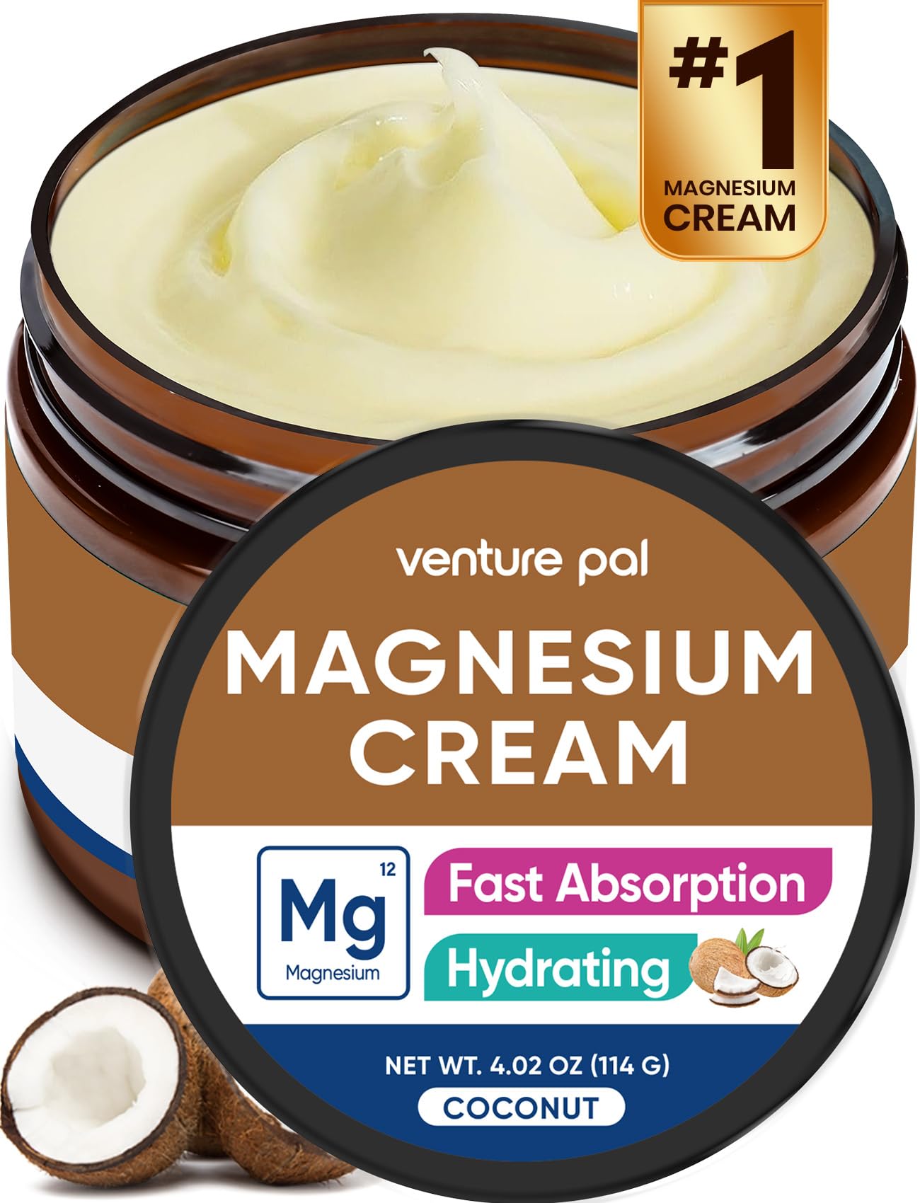 fast-absorbing magnesium cream for relief