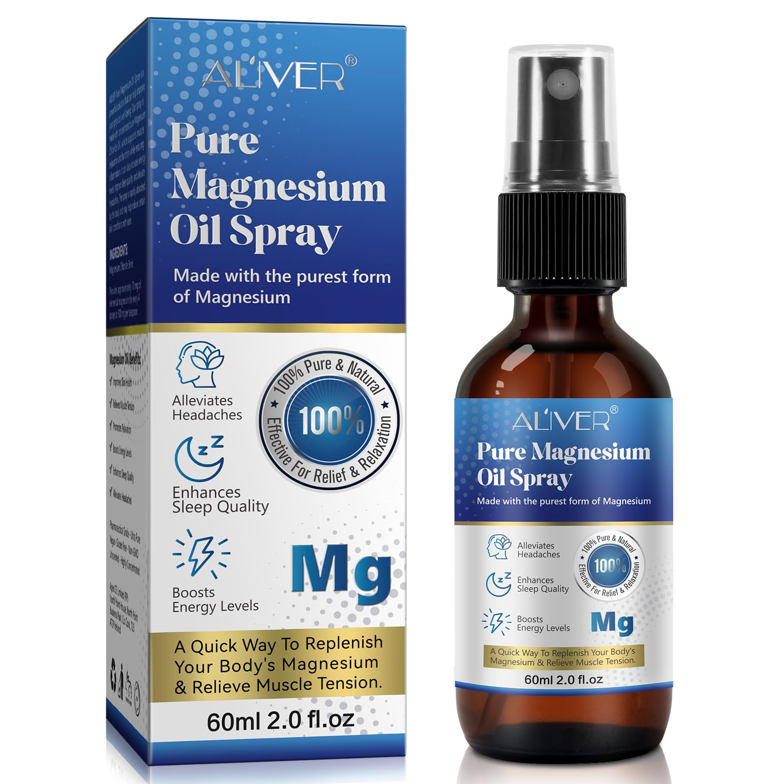 fast-absorbing magnesium oil spray
