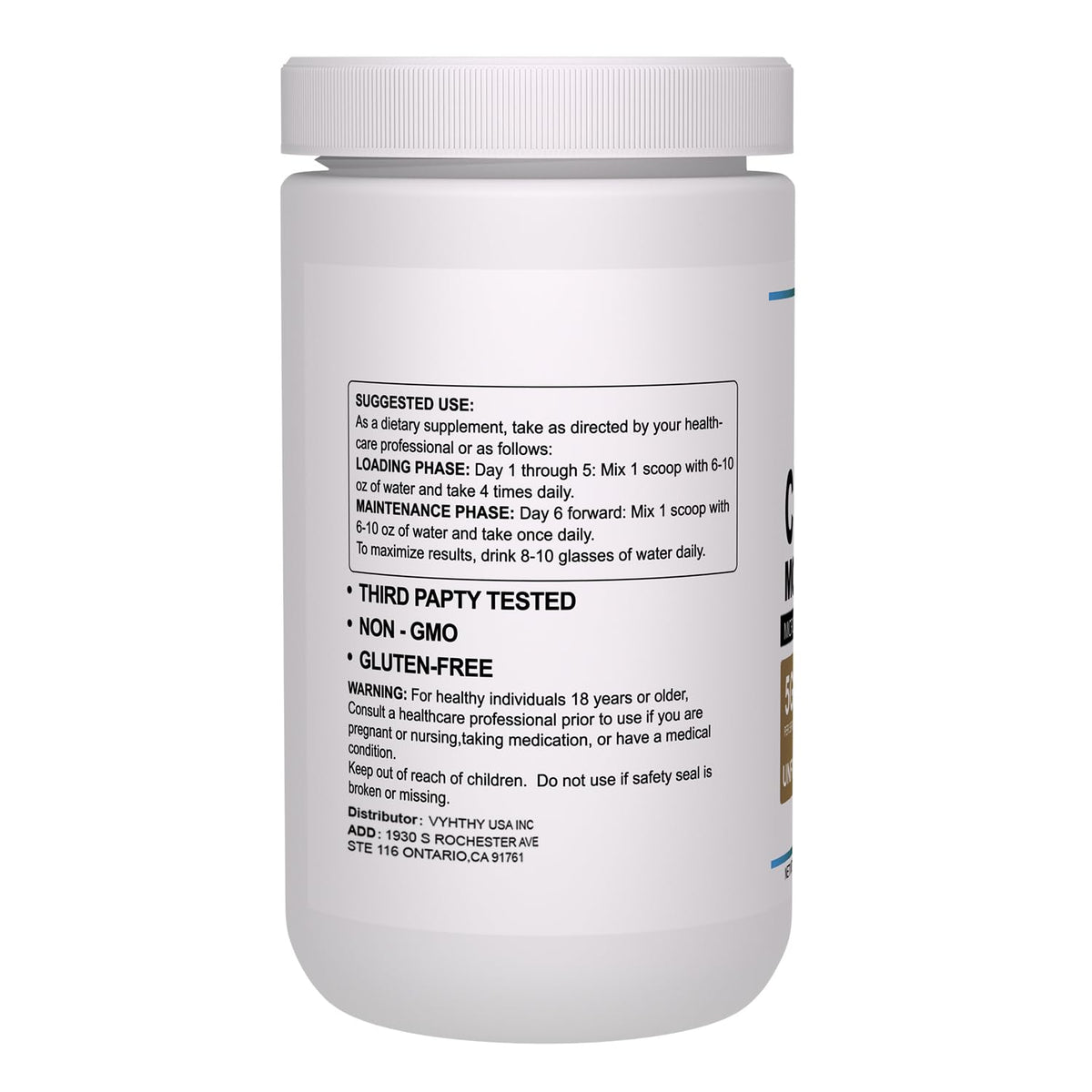 Fast-absorbing micronized creatine supplement