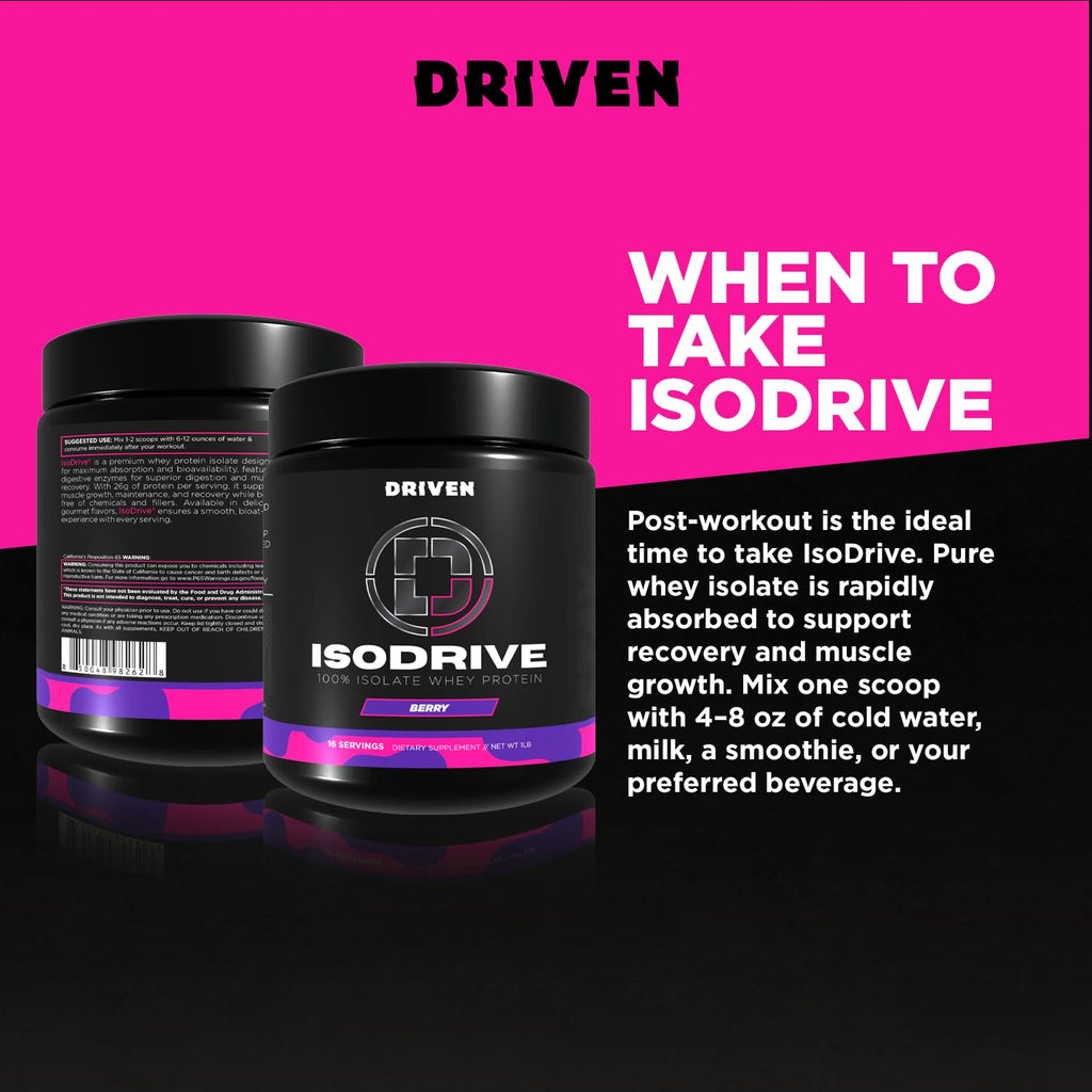 fast-absorbing whey isolate powder