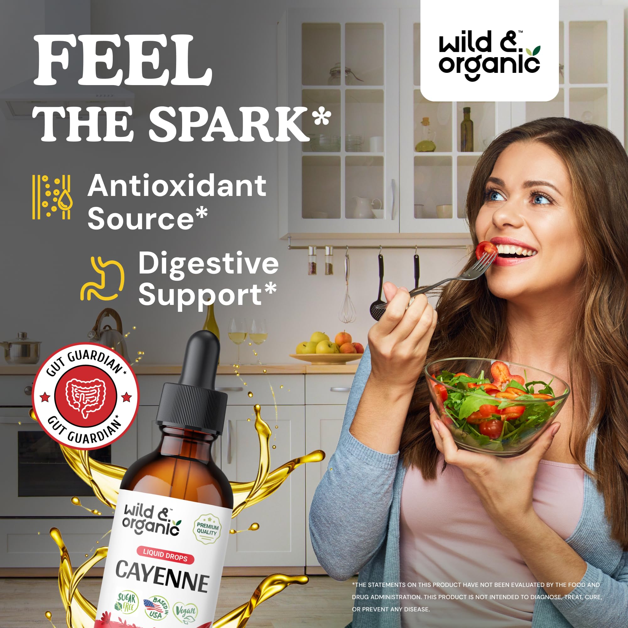 fast absorption cayenne liquid supplement